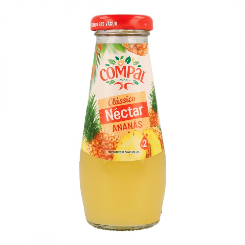 COMPAL CLASSICO FRASCO ANANAS 15X200ML